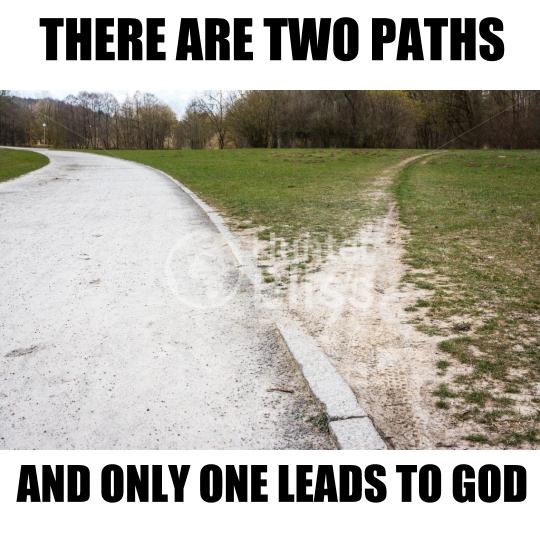Two Paths – the unitarian christian